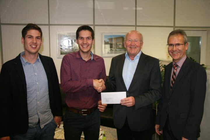 Edgar Feger GmbH mit 5000€-Spende - Förderverein für krebskranke Kinder ...