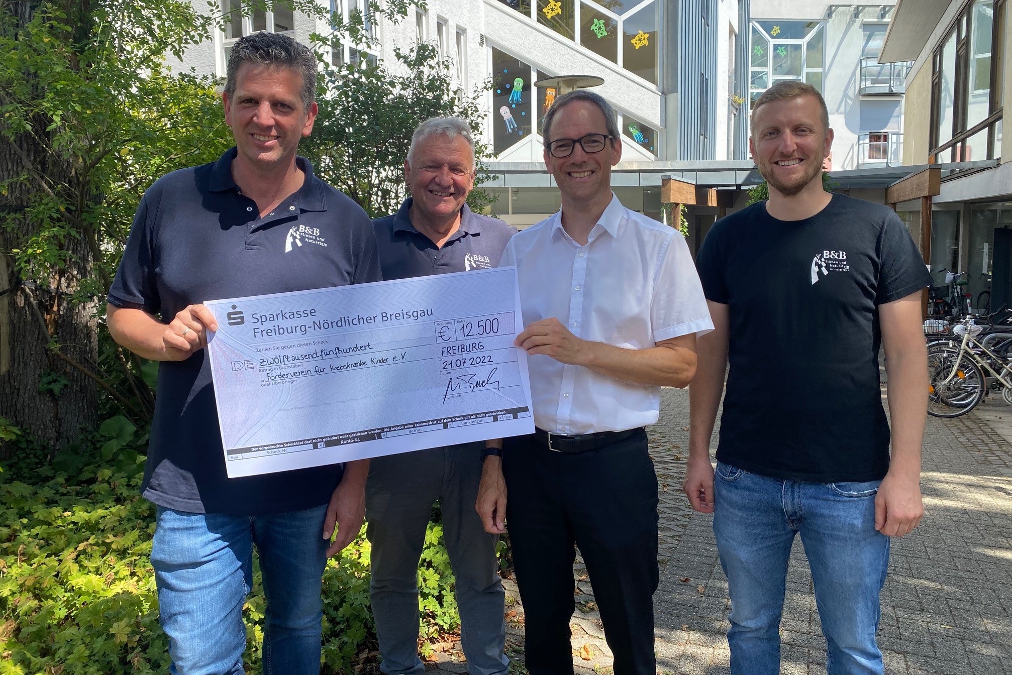 B&B nutzt Firmenevent für den guten Zweck - Förderverein für ...