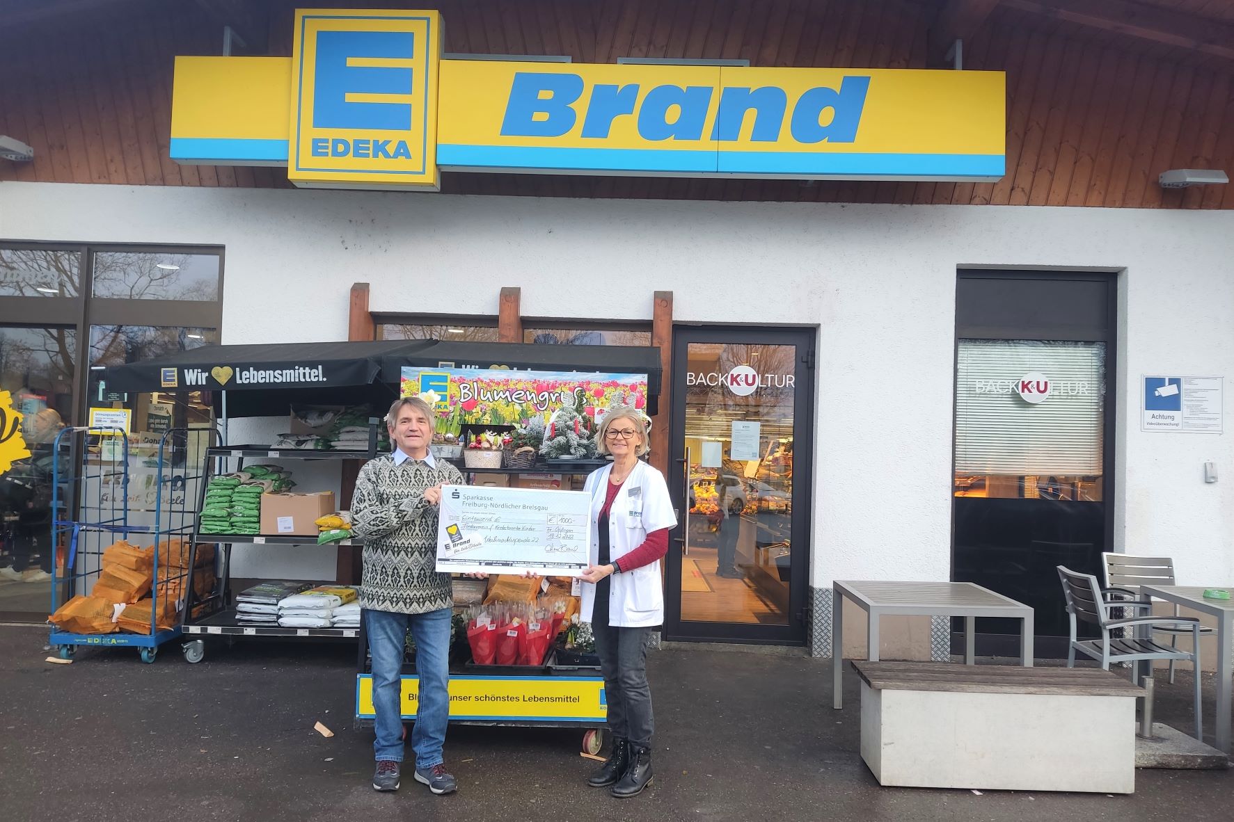 Spendentreue bei Edeka Brand aus Opfingen - Förderverein für ...